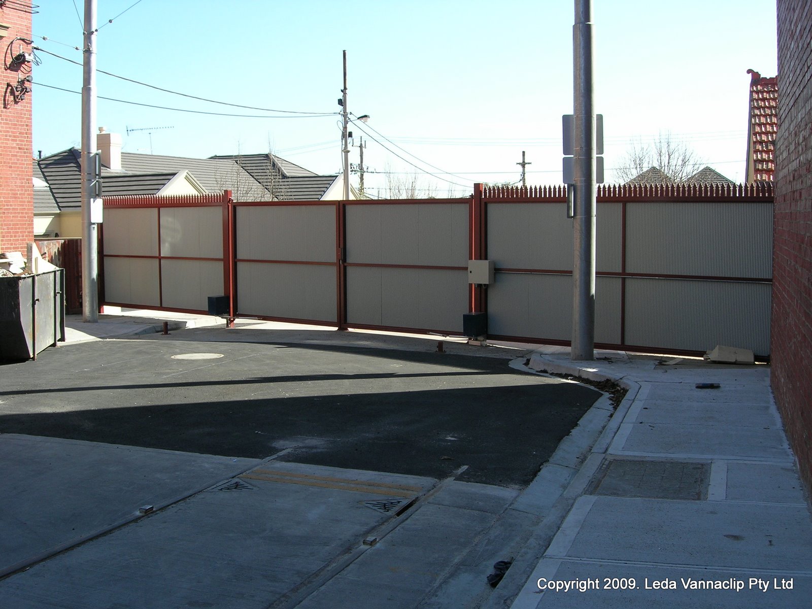 Security Dual Swing Gate | Leda Security Products