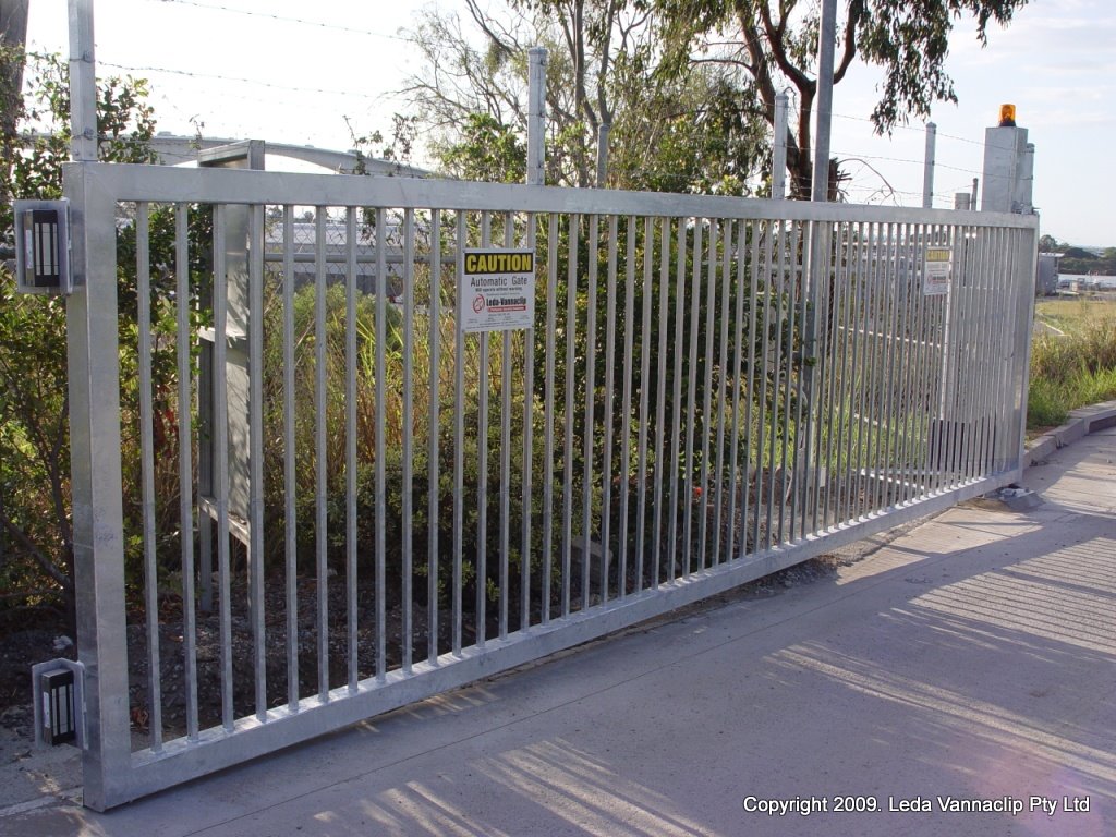 Security Single Swing Gate | Leda Security Products