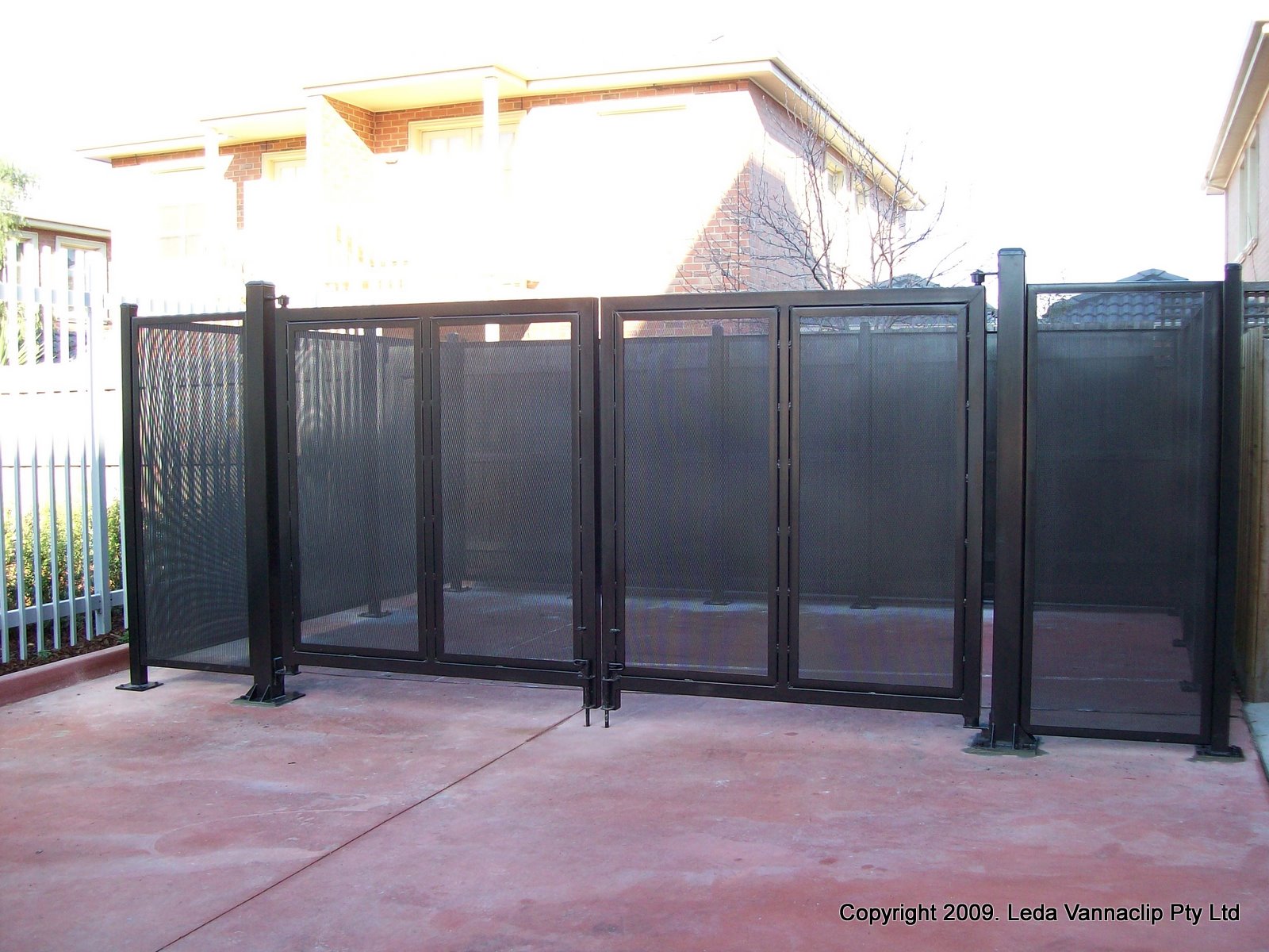 Security Dual Swing Gate | Leda Security Products
