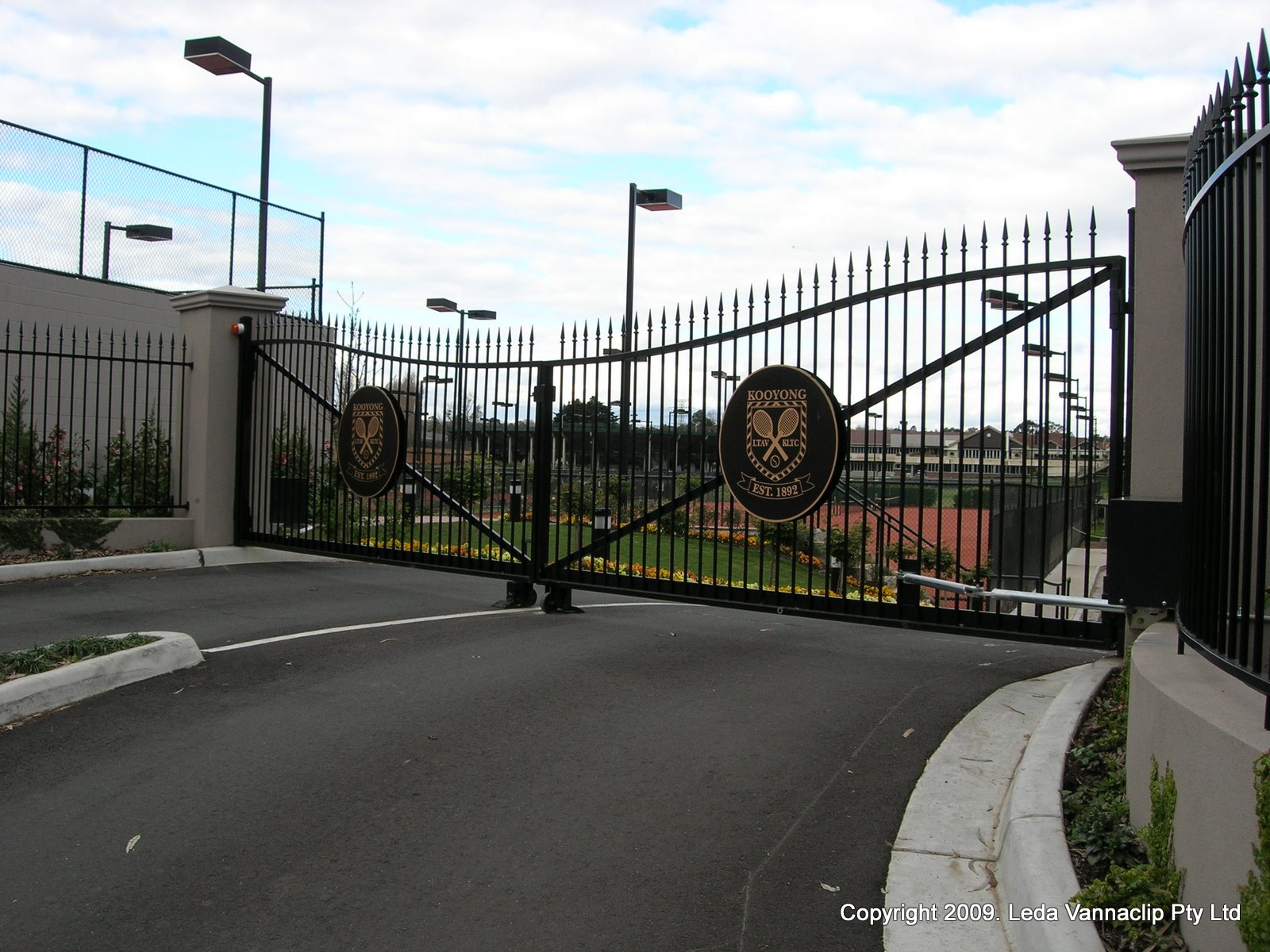 Security Dual Swing Gate | Leda Security Products