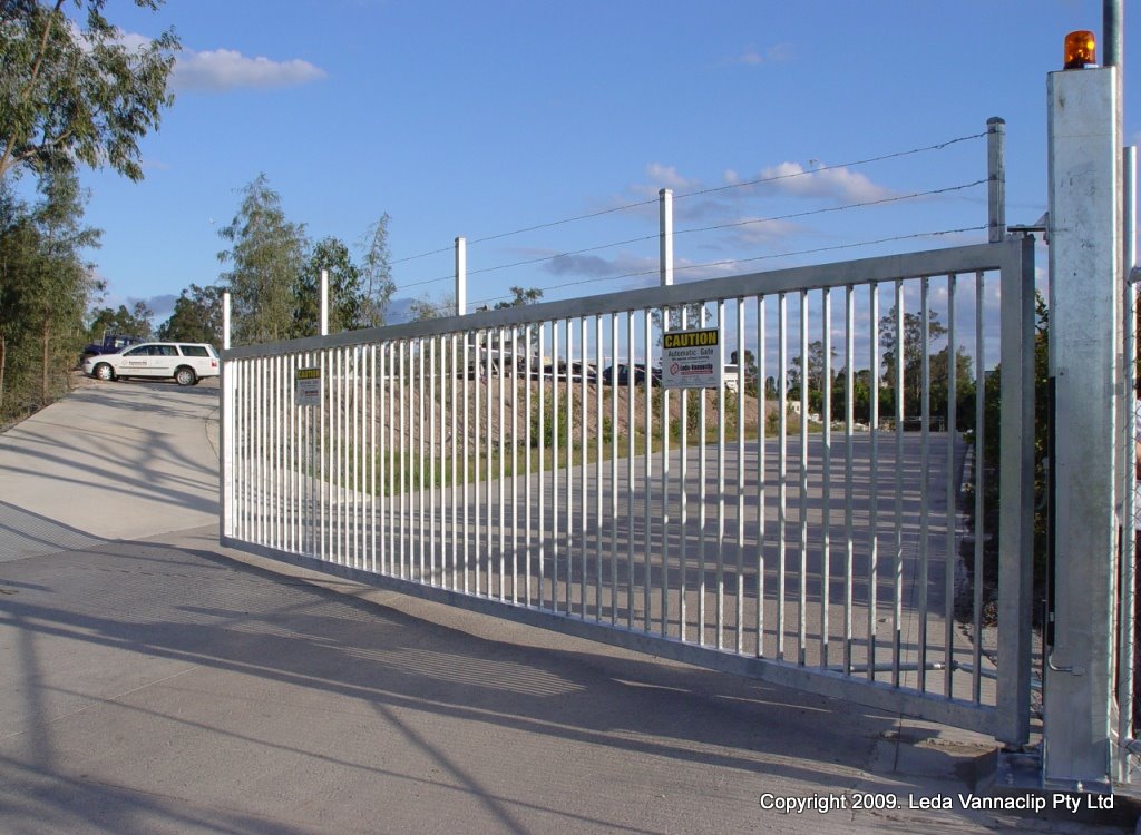 Security Single Swing Gate | Leda Security Products