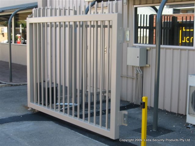 Security Single Swing Gate | Leda Security Products