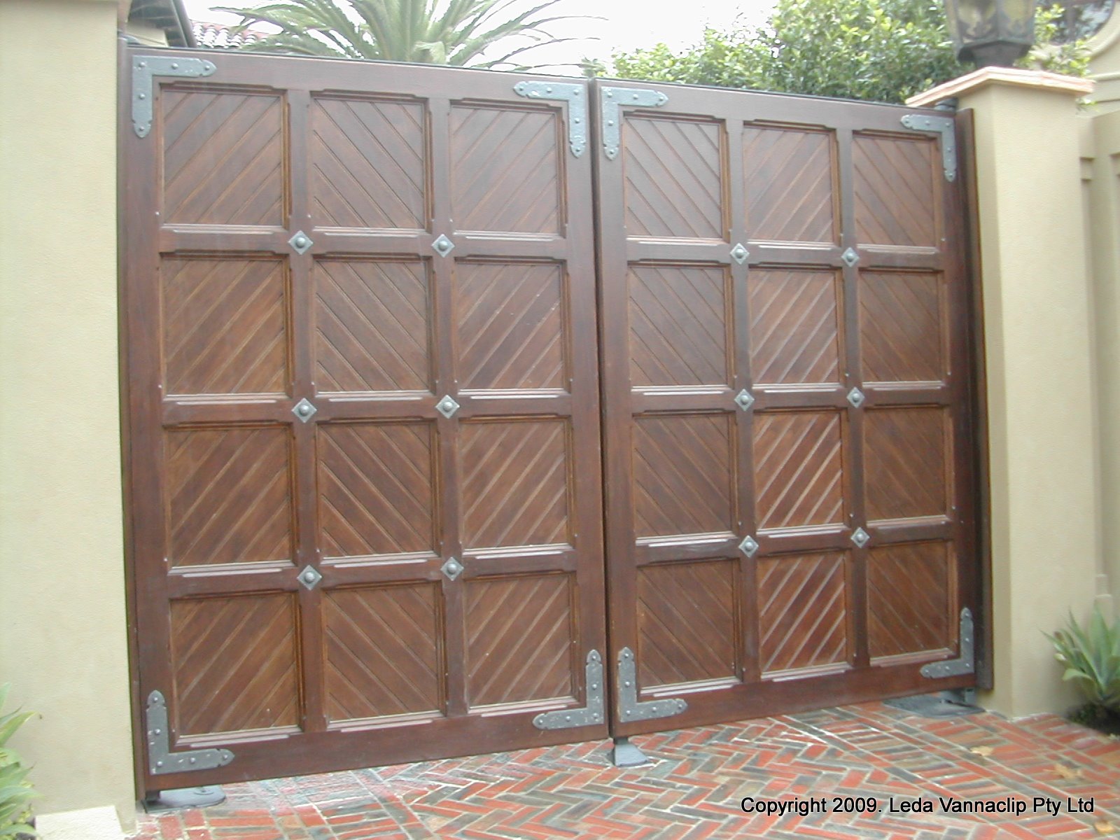 Security Dual Swing Gate | Leda Security Products