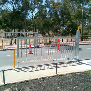 Security Single Swing Gate | Leda Security Products