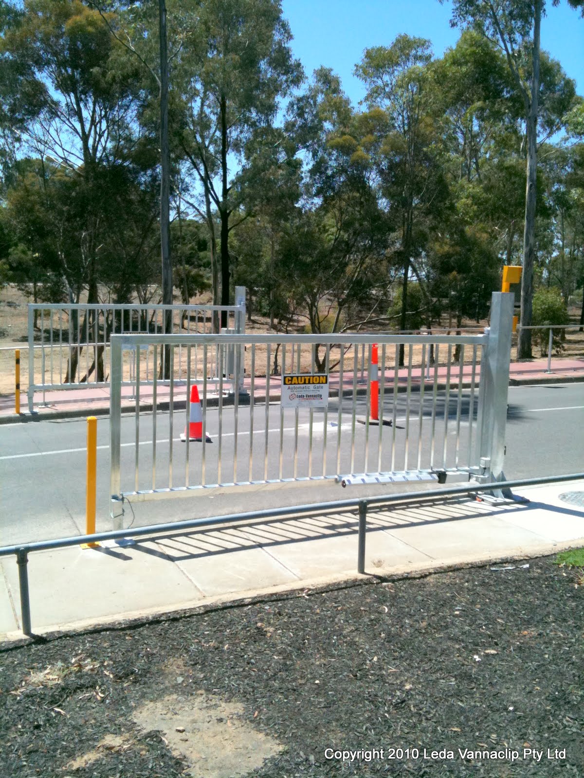 Security Single Swing Gate | Leda Security Products