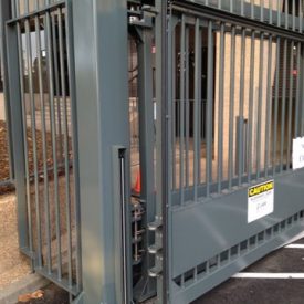 Advantage Trackless Bi-fold Gate | Leda Security Products