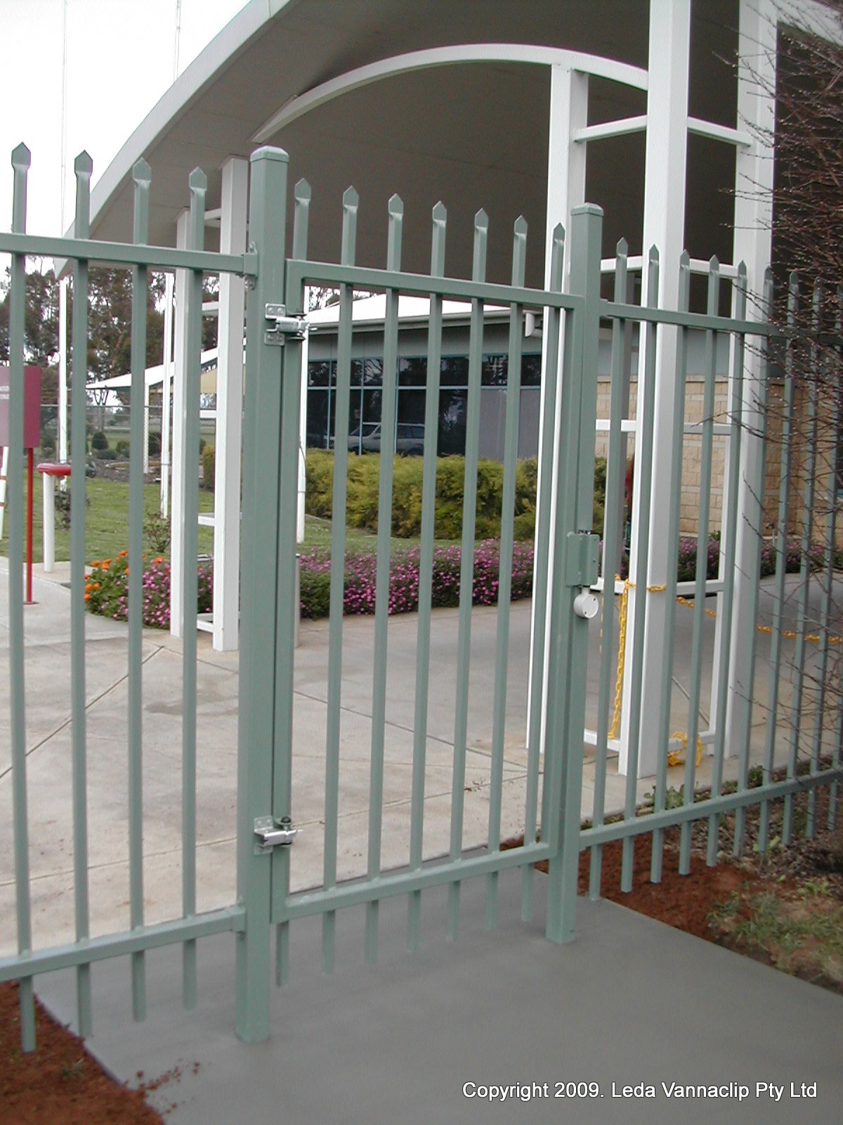 Pedestrian swing gate single leaf | Leda Security Products