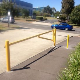 Single swing arm gate | Leda Security Products