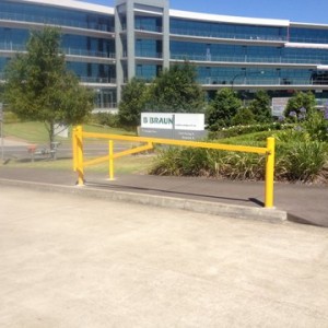 Single swing arm gate | Leda Security Products