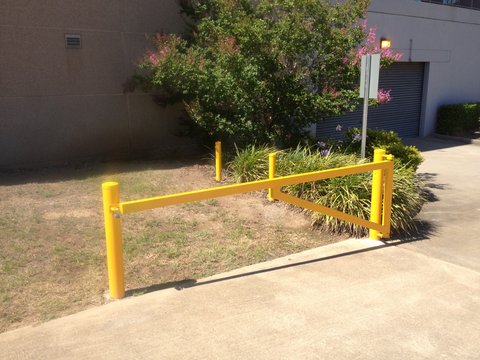 Single swing arm gate | Leda Security Products