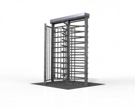 Stainless full height bar turnstile | Leda Security Products