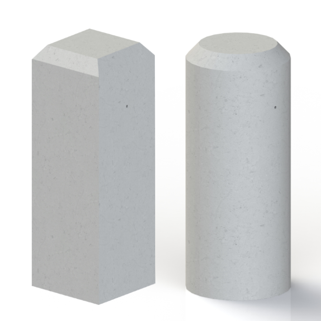 Russell concrete bollard | Leda Security Products