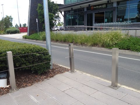 Rectangular stainless steel bollards | Leda Security Products