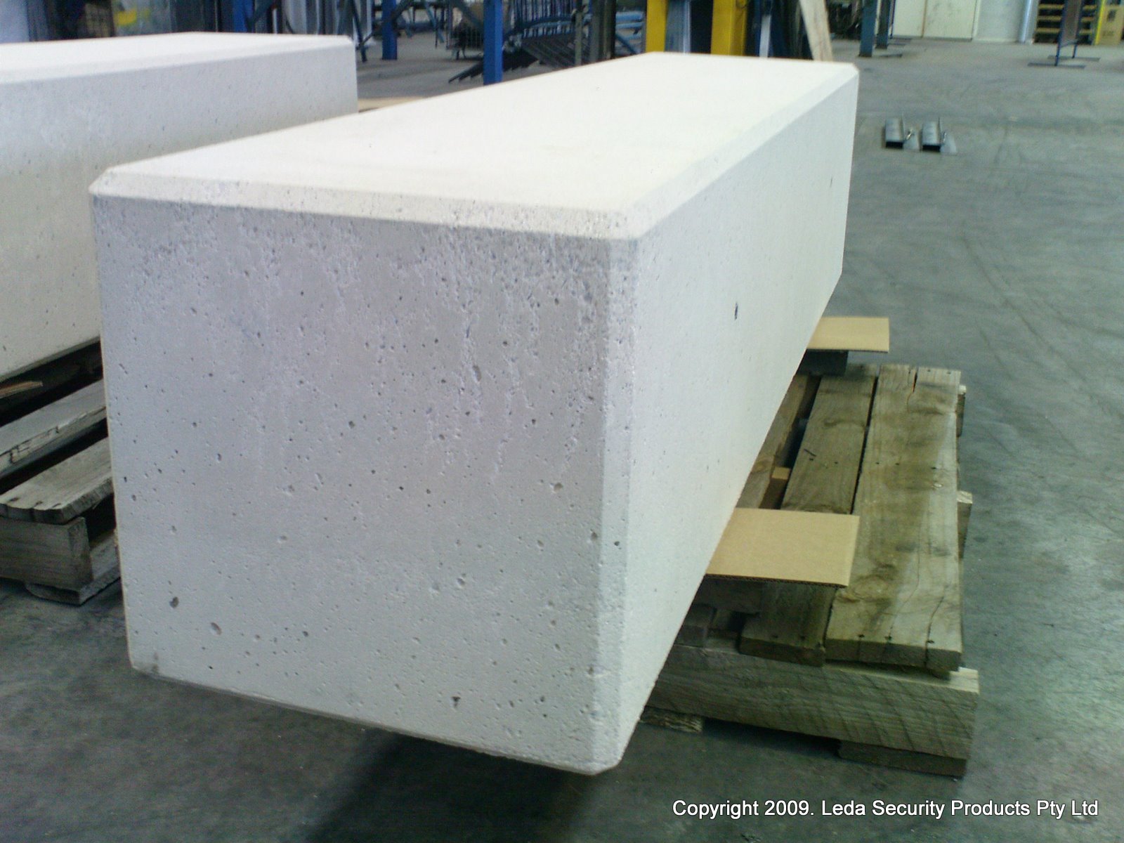 Concrete log | Leda Security Products