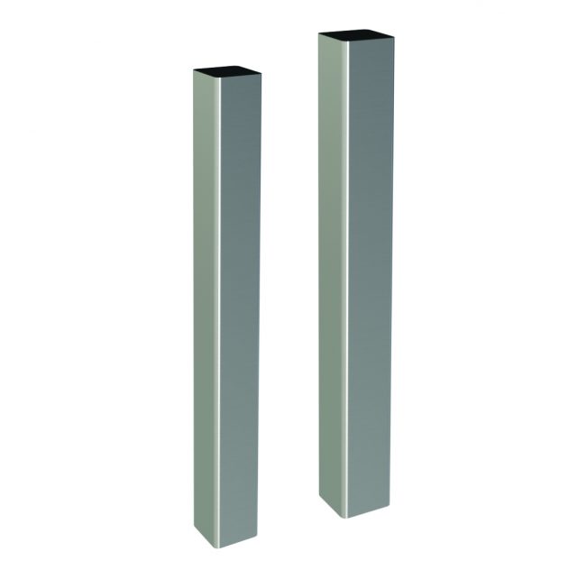 Square stainless bollards | Leda Security Products