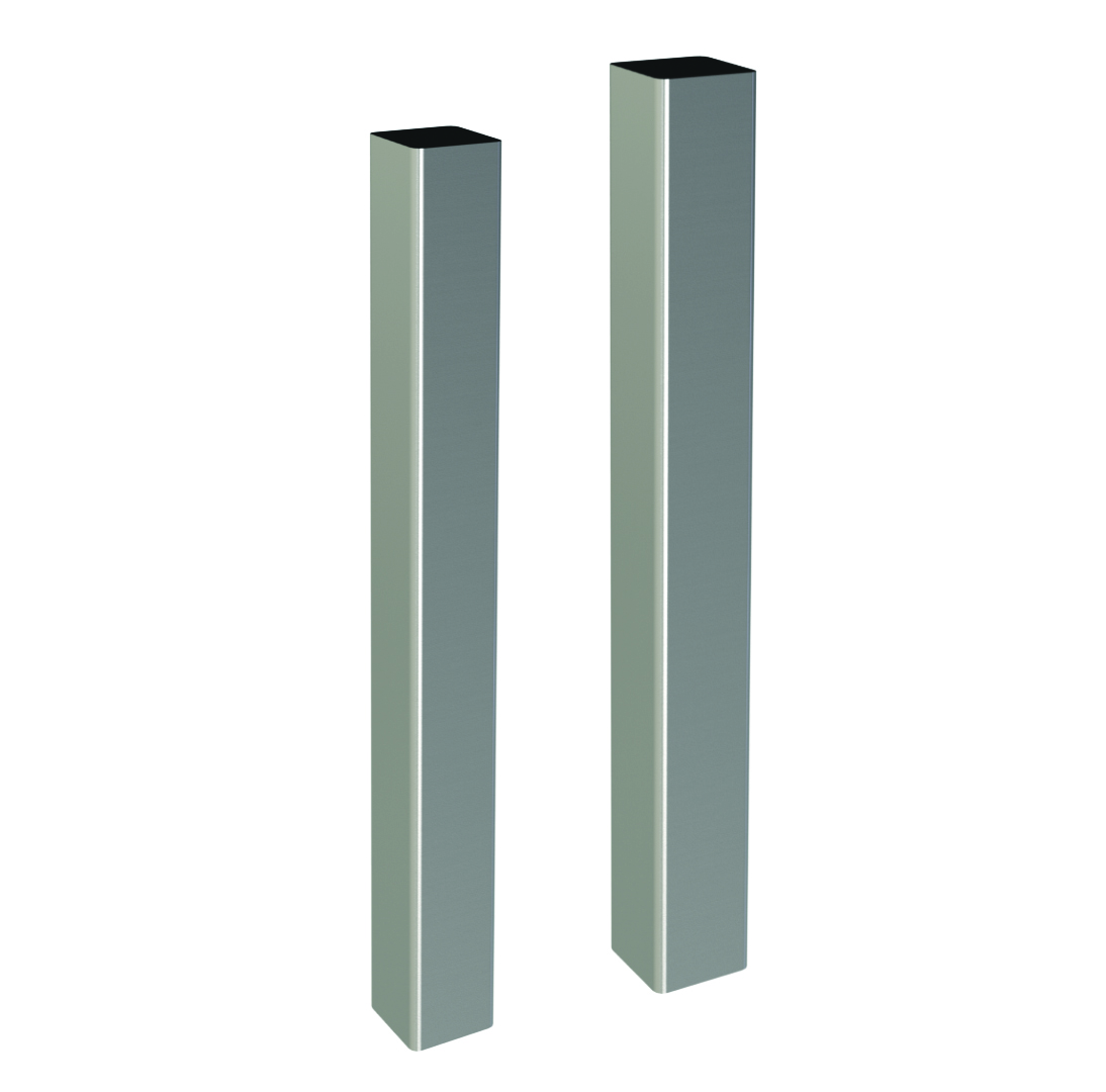 Square stainless bollards | Leda Security Products
