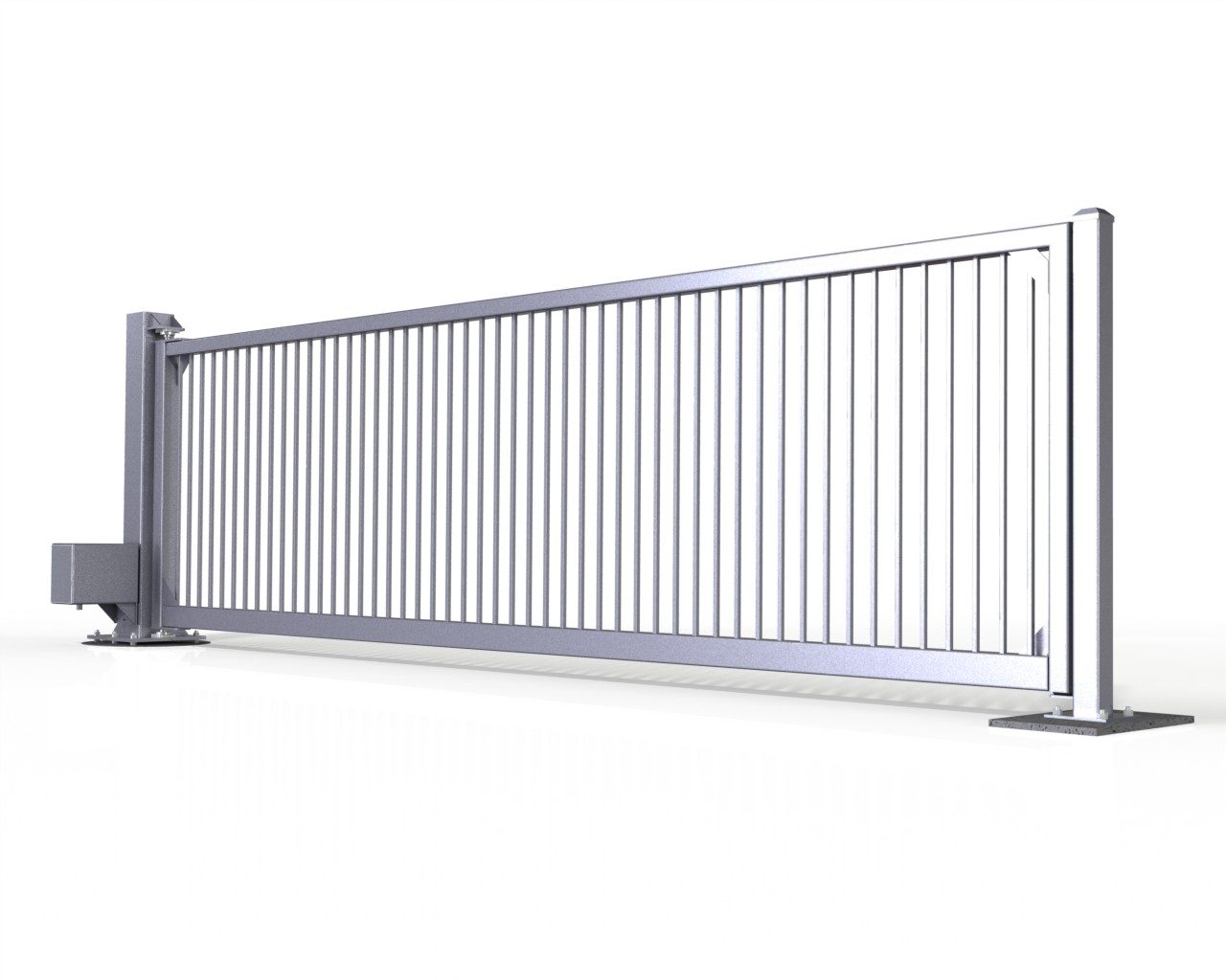 Swing gate single leaf | Leda Security Products