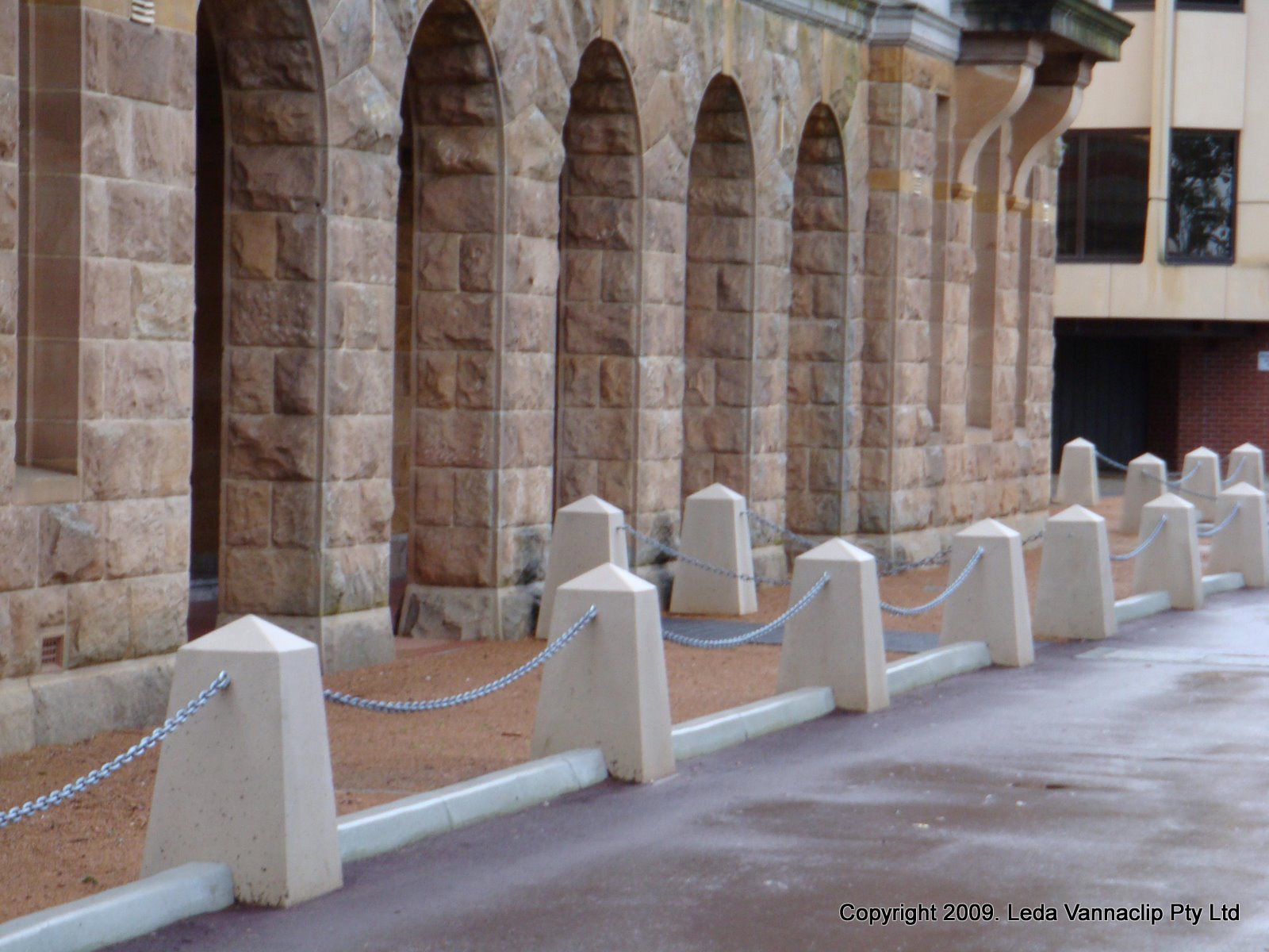 Cairo concrete fixed bollard | Leda Security Products