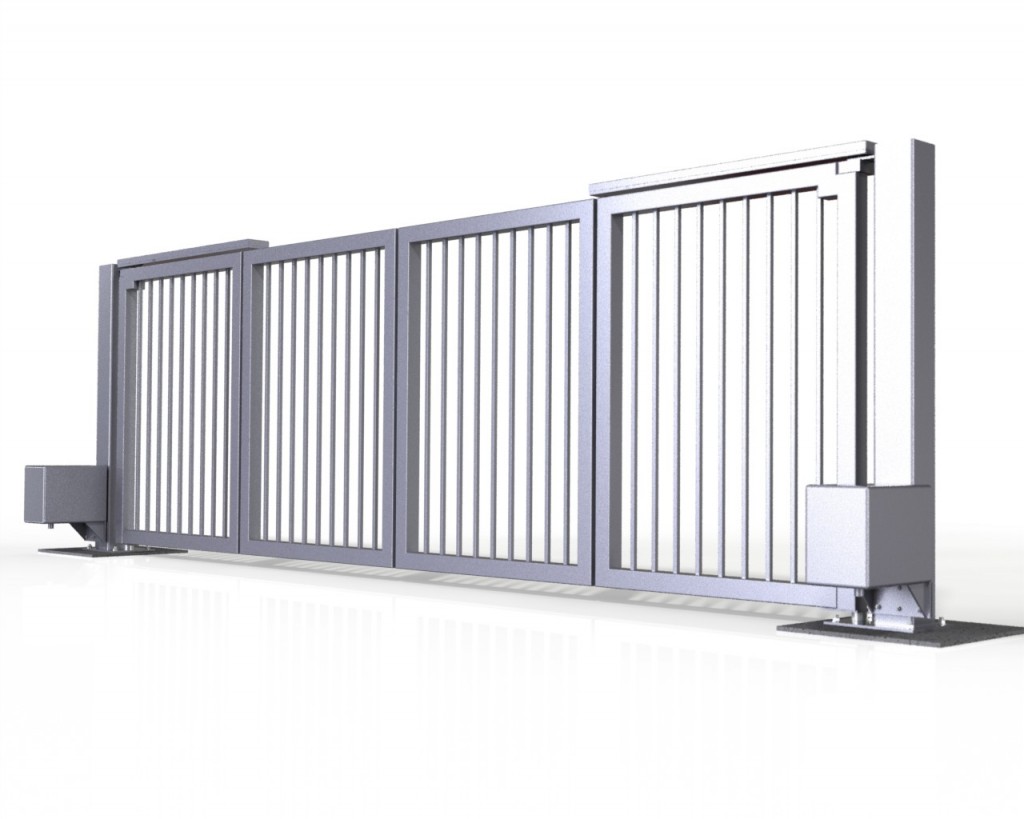 Advantage Trackless Bi-fold Gate | Leda Security Products