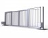 Advantage Trackless Bi-fold Gate | Leda Security Products