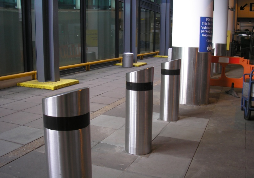 Shallow mount bollards hit Australia | Leda Security Products