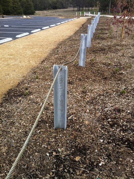 Cable rope fence in Parramatta | Leda Security Products