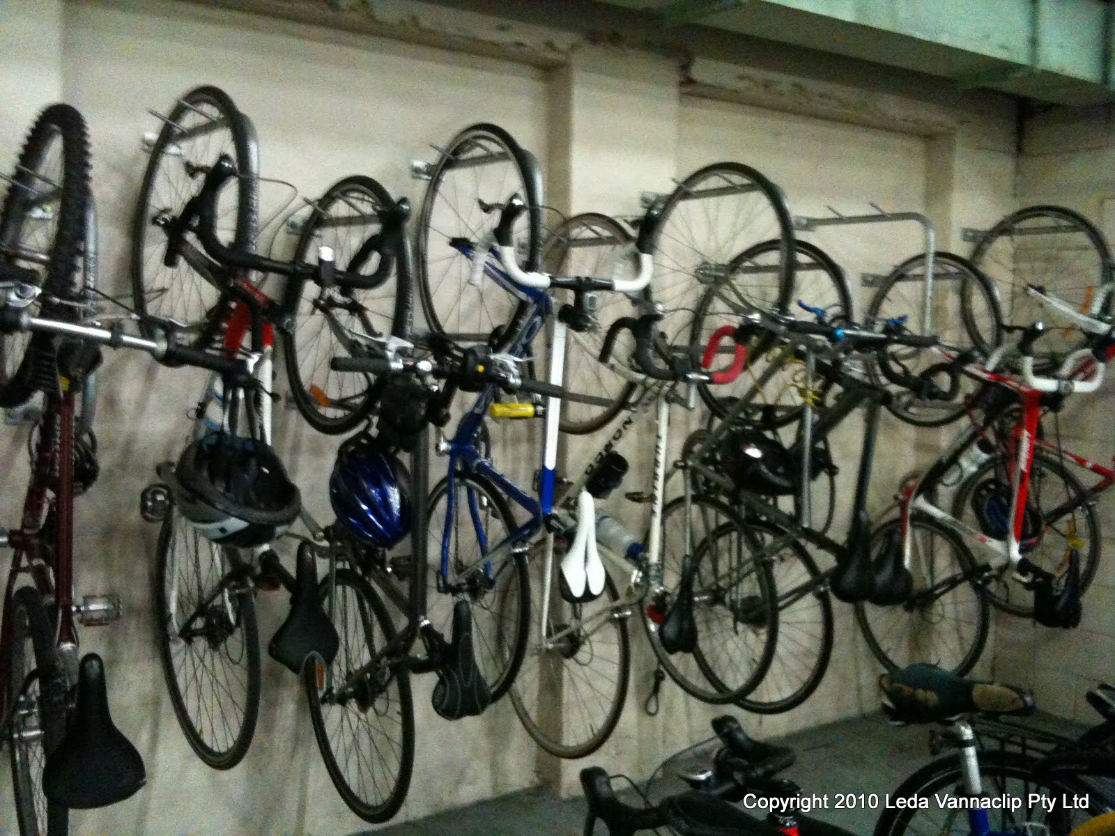 Bike Hanging Rail - BR66F | Leda Security Products