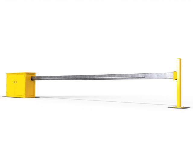 Security sliding boom gate | Leda Security Products