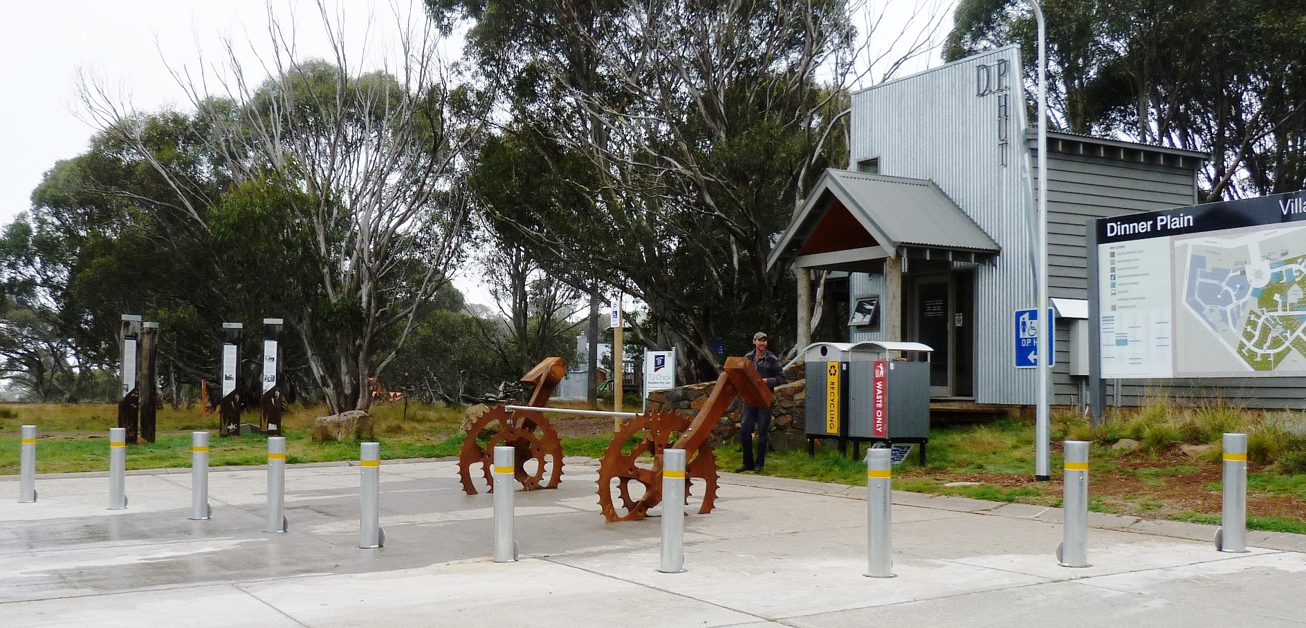 High Country Bollard Installation | Leda Security Products
