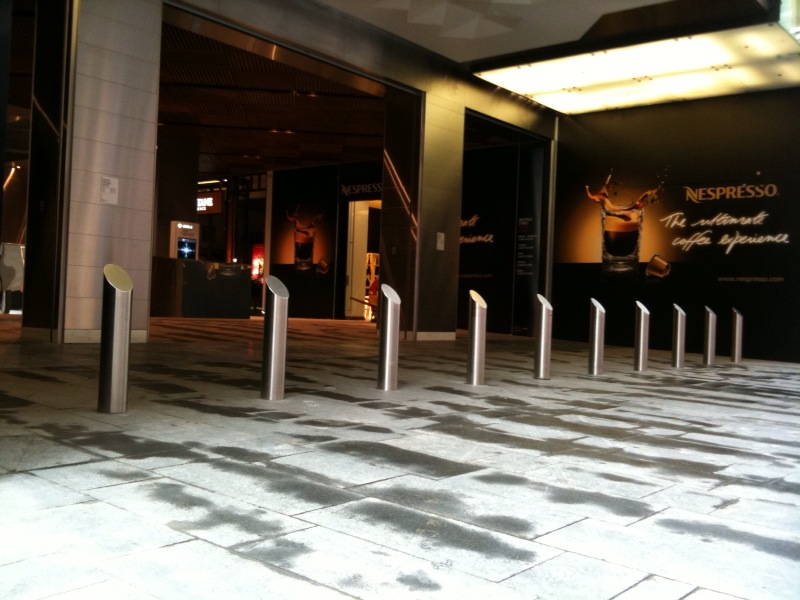 Pitt Street Mall bollards | Leda Security Products