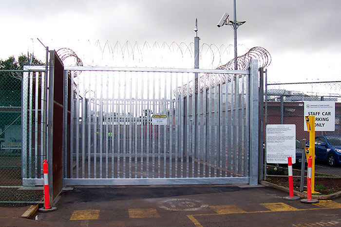 Security gates @ SA Woman's prison | Leda Security Products