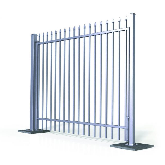 Premier single swing gates | Leda Security Products