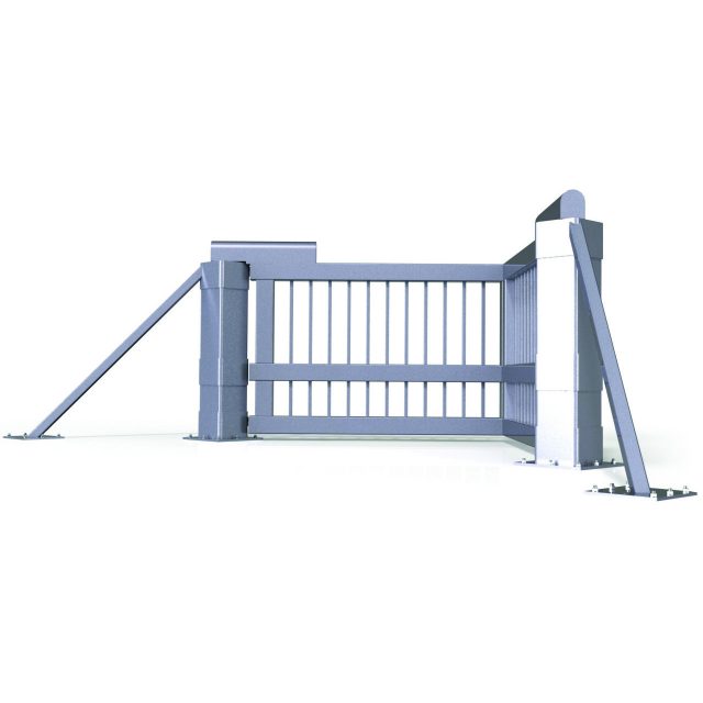 Security Dual Swing Gate | Leda Security Products