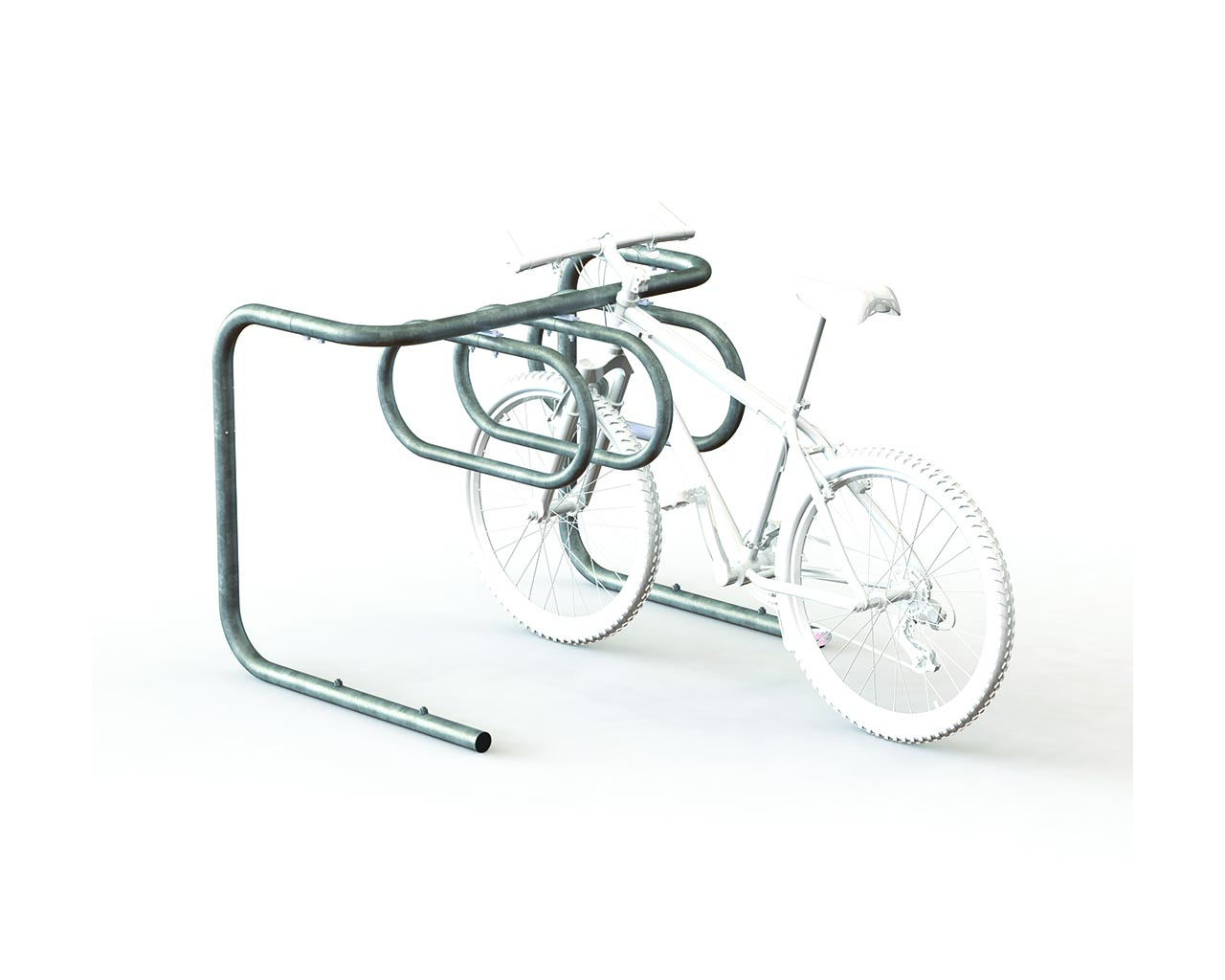 Concord Bike Rack - CBR128/SCBR128 | Leda Security Products