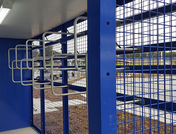 Modular Bike cage UBC01 | Leda Security Products