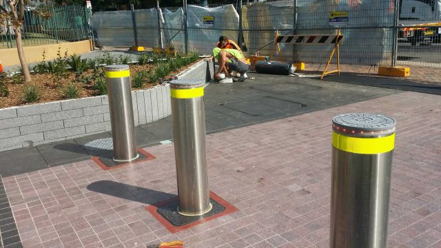 Stainless Steel Retractable Bollards | Leda Security Products
