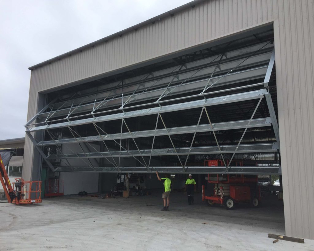 Belmont Airport Hangar Door|Leda Security Products