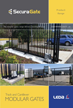 Leda Modular Track and Cantilever Gates | Leda Security Products