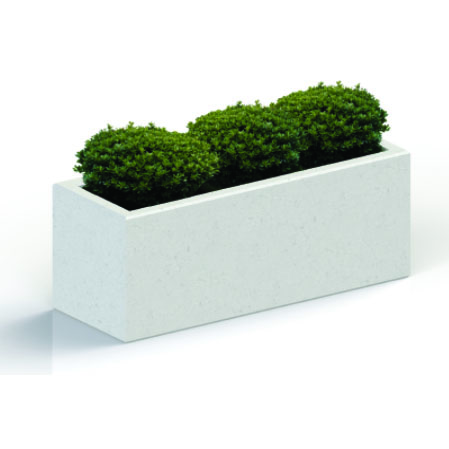Rectangular planter box