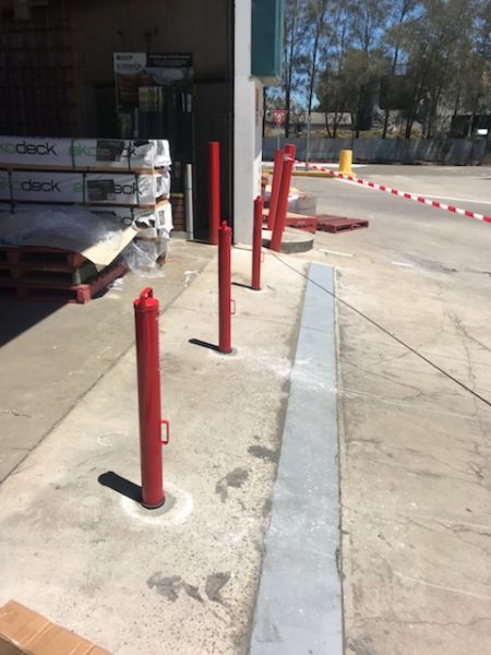 Bunnings Bollards Rollout | Leda Security Products