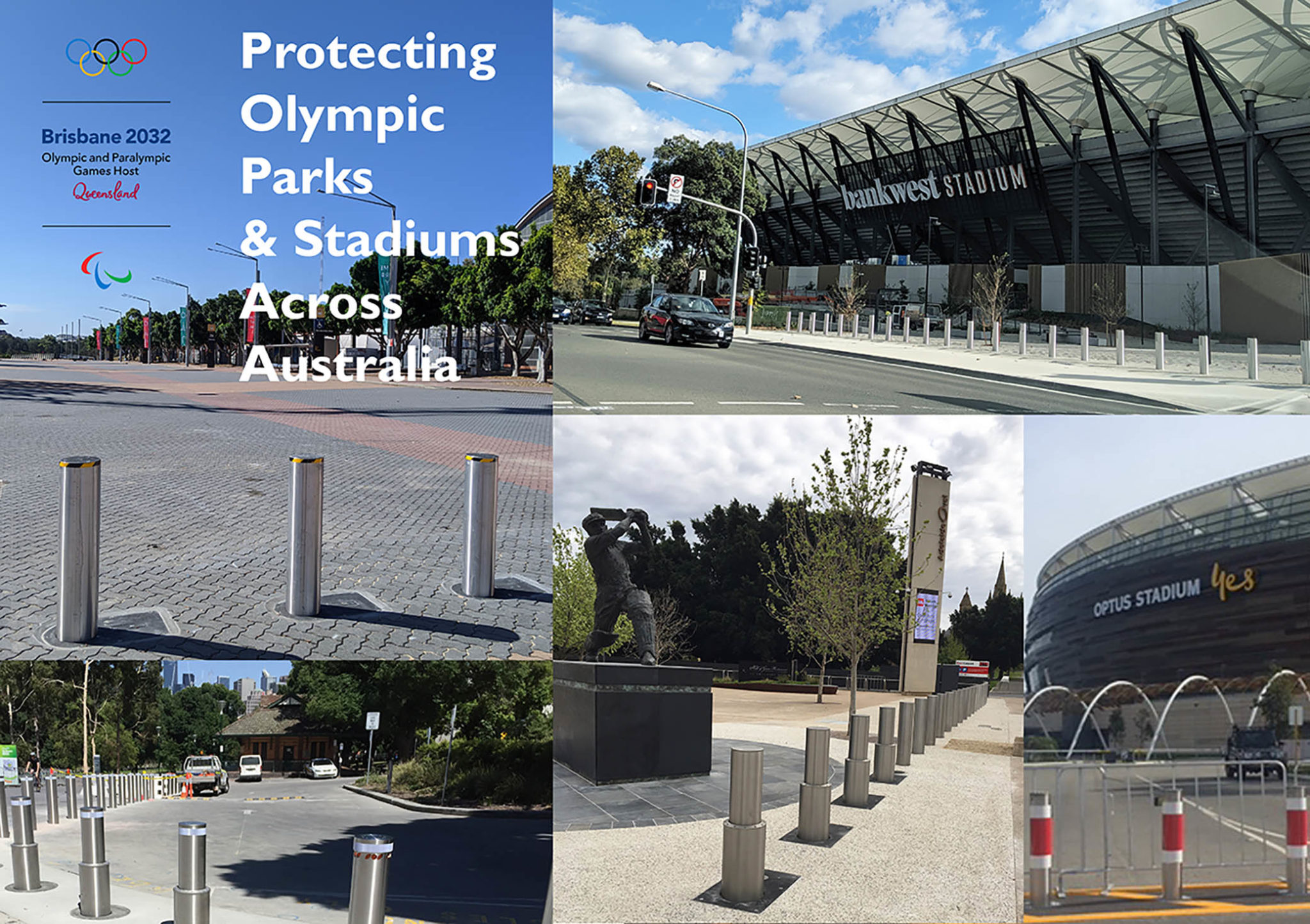 Protecting Olympic Parks & Stadiums | Bollards & Barriers | Leda Security